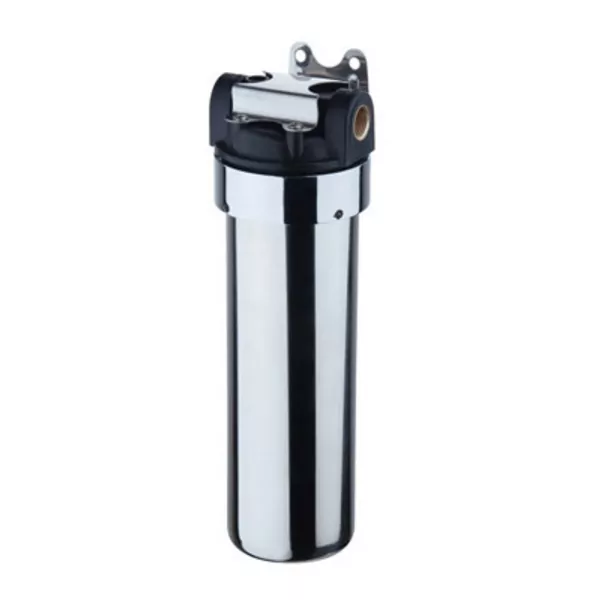 Eiger Under Sink Water Filter Inox with Plastic Head 10'' - 1/2 ...
